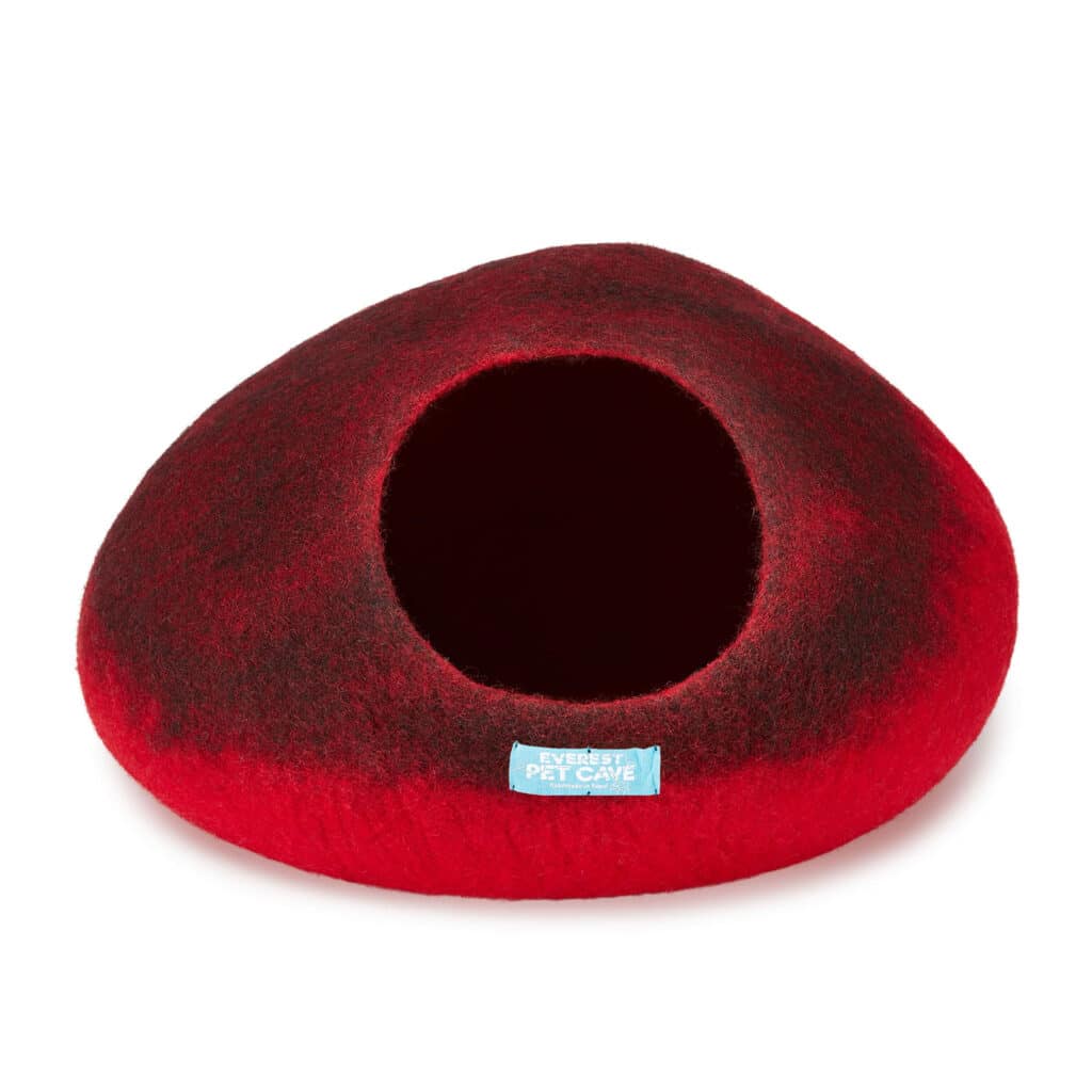 Cat Caves Bed | Chemical Free Dyes | 100% New Zealand Wool