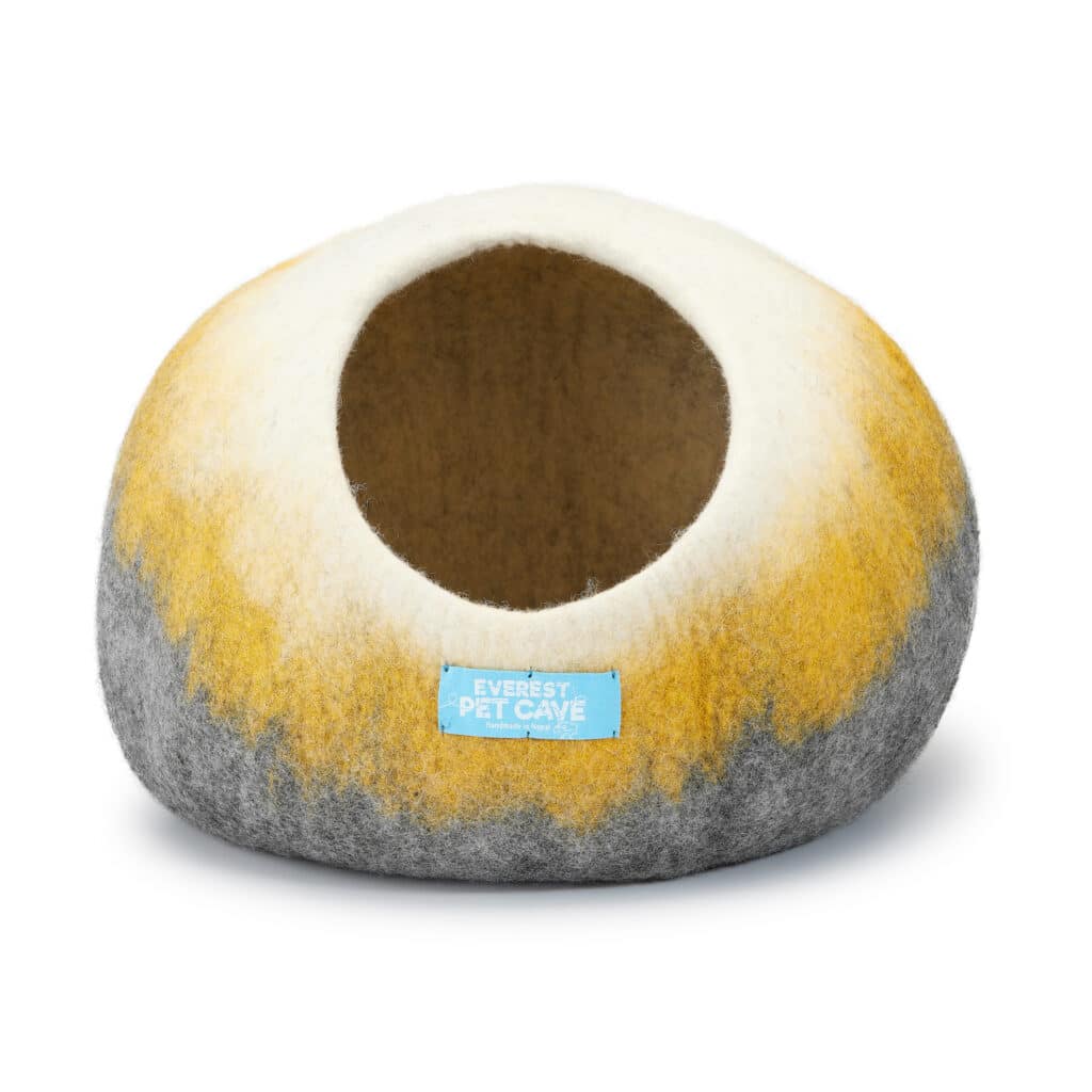 Cat Caves Bed | Chemical Free Dyes | 100% New Zealand Wool