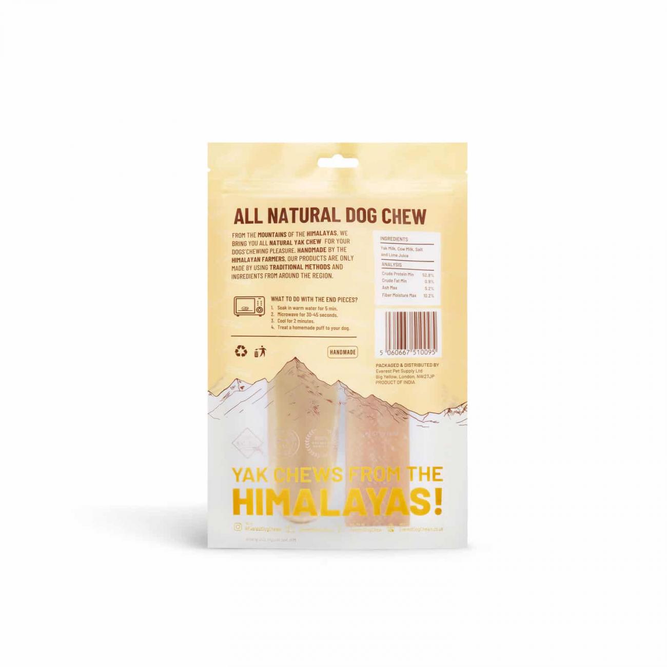 Healthy Natural Dog Chew & Treat | Large Dogs | 2 Piece